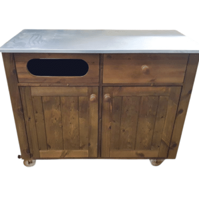 External Pine dumbwaiter 1200 wide - Foremost Furniture Ltd.