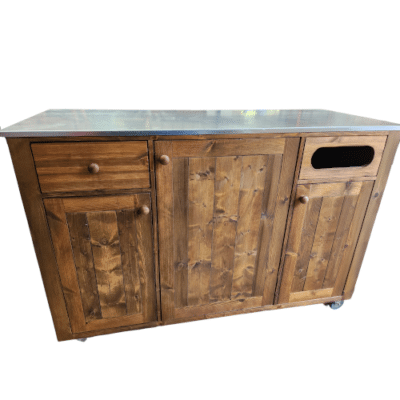 External Pine dumbwaiter 1600 wide - Foremost Furniture Ltd.