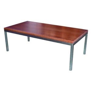 Steel 4-leg dining table - Foremost Furniture Ltd.